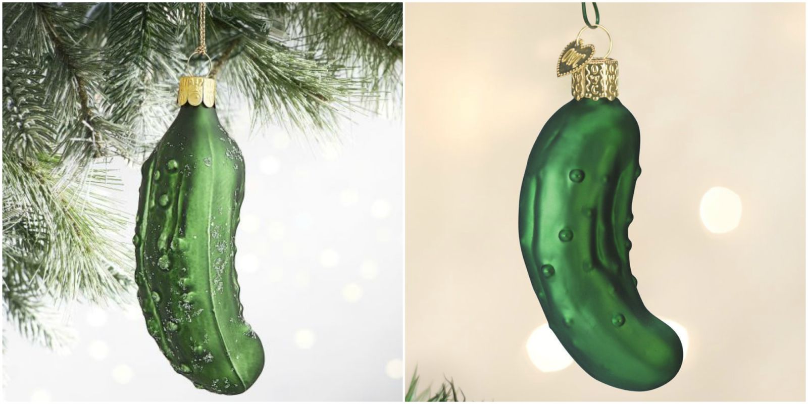 Pickle Ornament Coloring Page