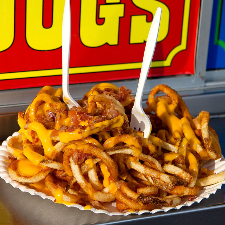 Curly Fries With Cheese Garlic Parmesan Air Fryer Frozen French Fries