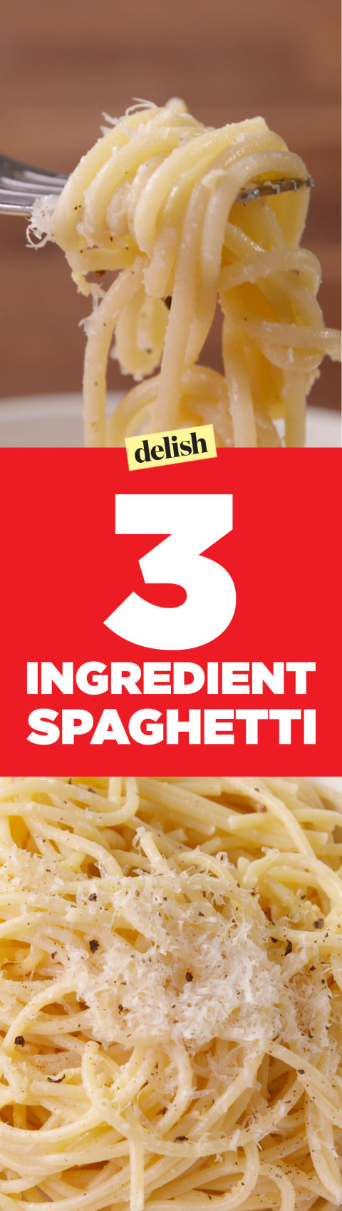 Best Three-Ingredient Spaghetti Recipe - How To Make Three-Ingredient ...