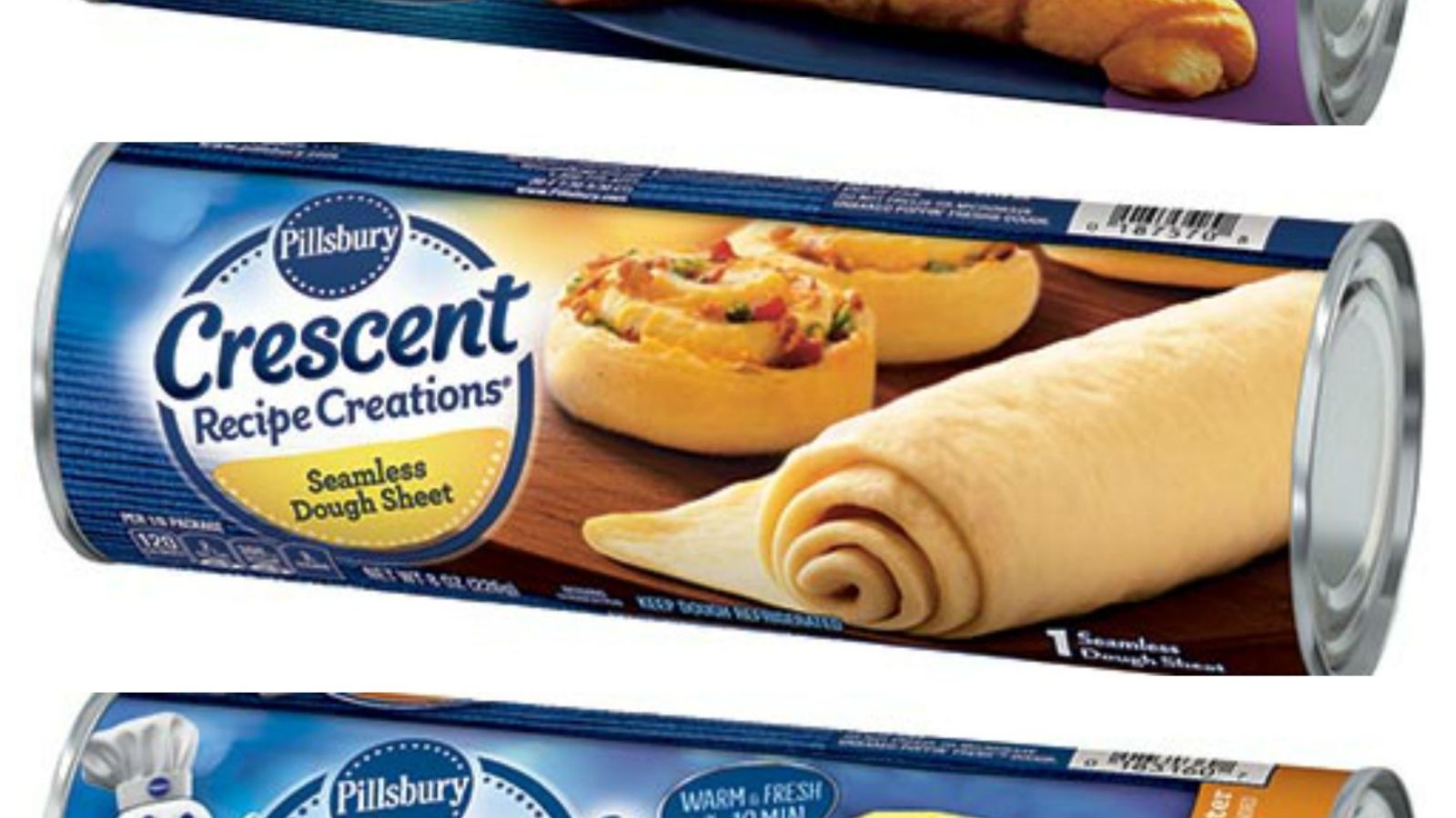 Pillsbury Crescent Rolls Open