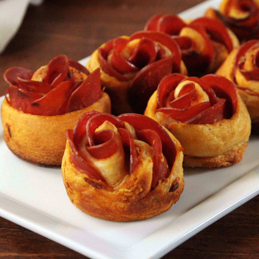 Pepperoni Pizza Flowers Urgent! Pizza Rose Baking Question : R/Baking