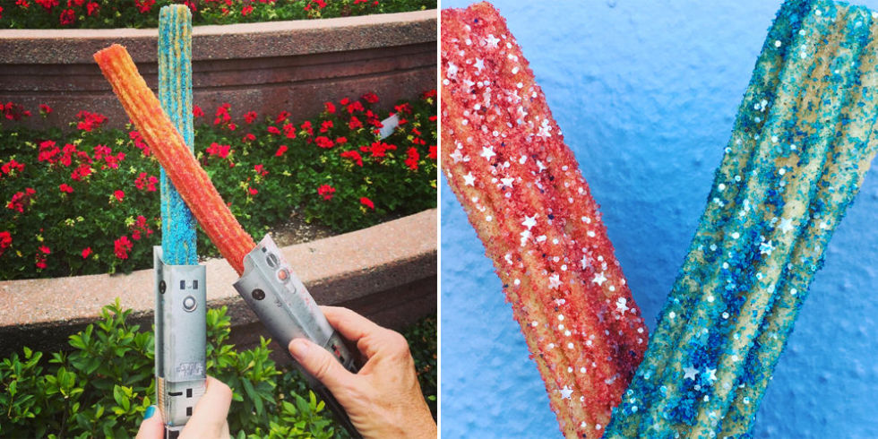 Blue Churro from Disney’s Tomorrowland : r/shittyfoodporn