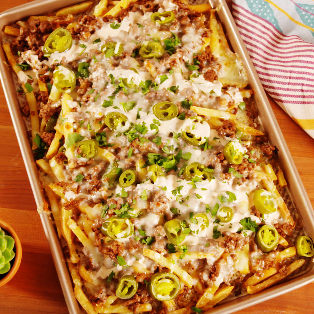 French Fry Nachos Loaded Fries