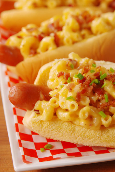 Best Mac & Cheese Dogs Recipe - How to Make Mac & Cheese Dogs