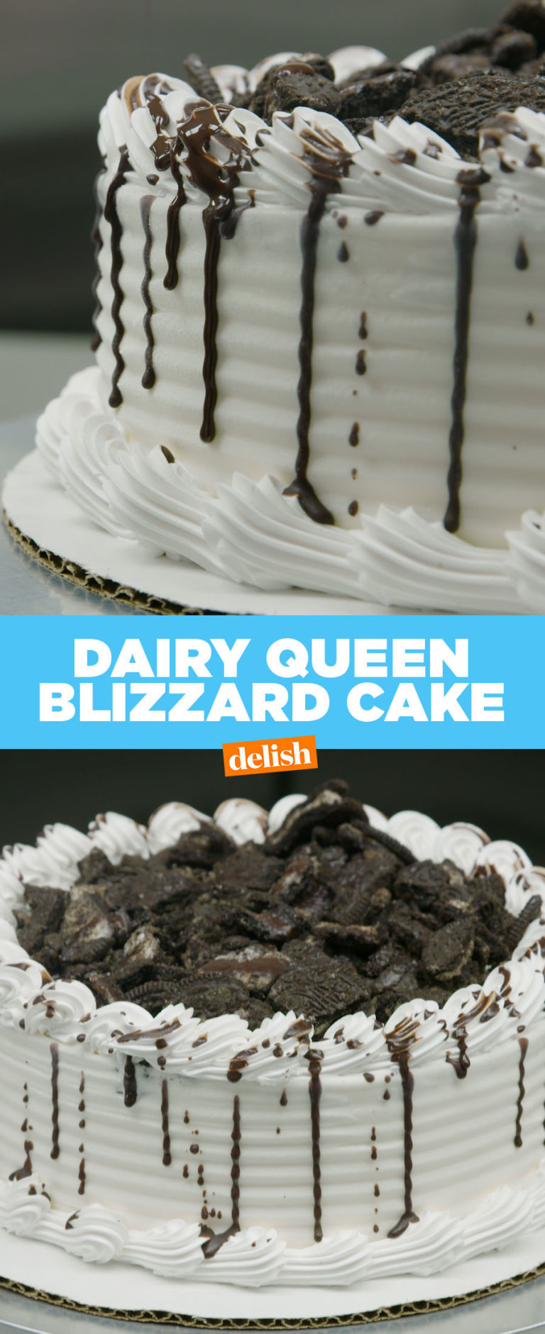 Dq Oreo Blizzard Cake