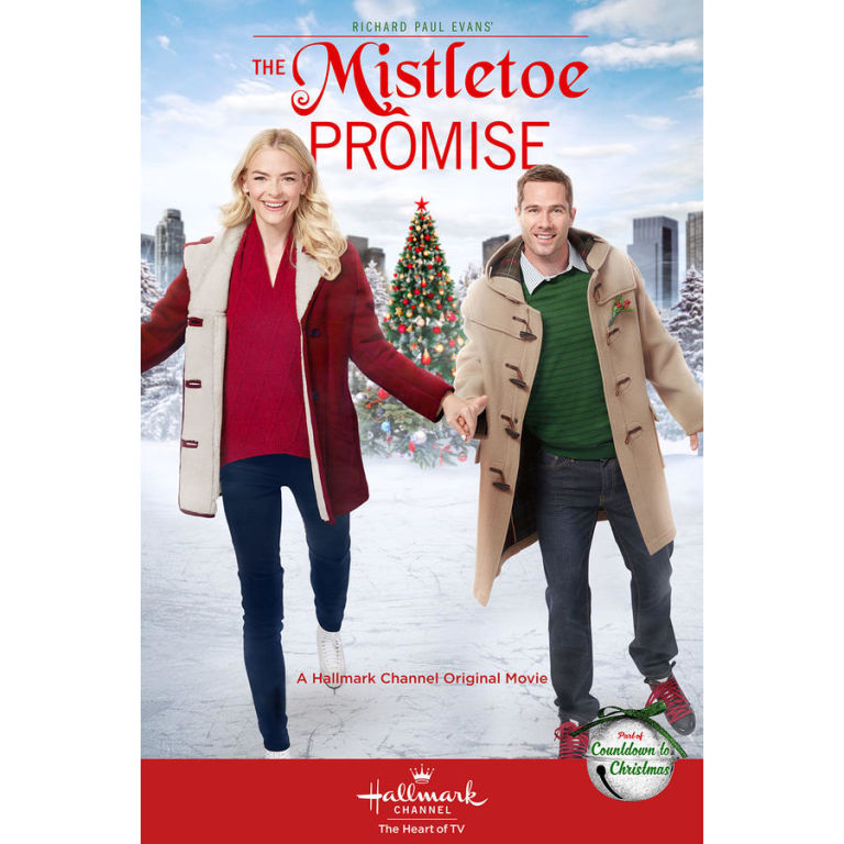 The Mistletoe Promise | Hallmark channel christmas movies, Hallmark ...