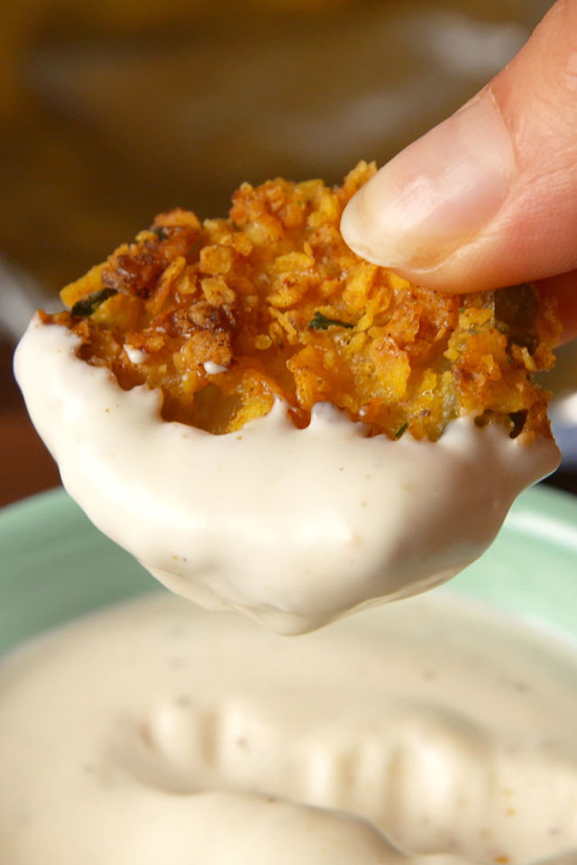 Best Cool Ranch Pickle Chips Recipe - How to Make Cool Ranch Pickle Chips