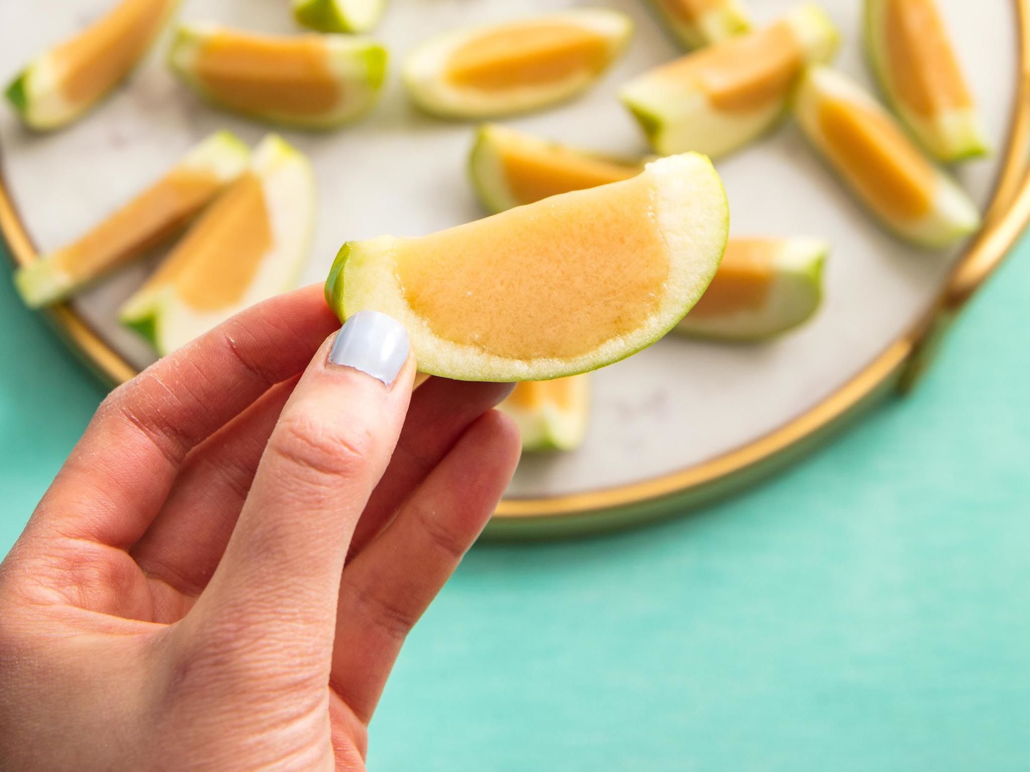 Caramel Apple Jello Shots